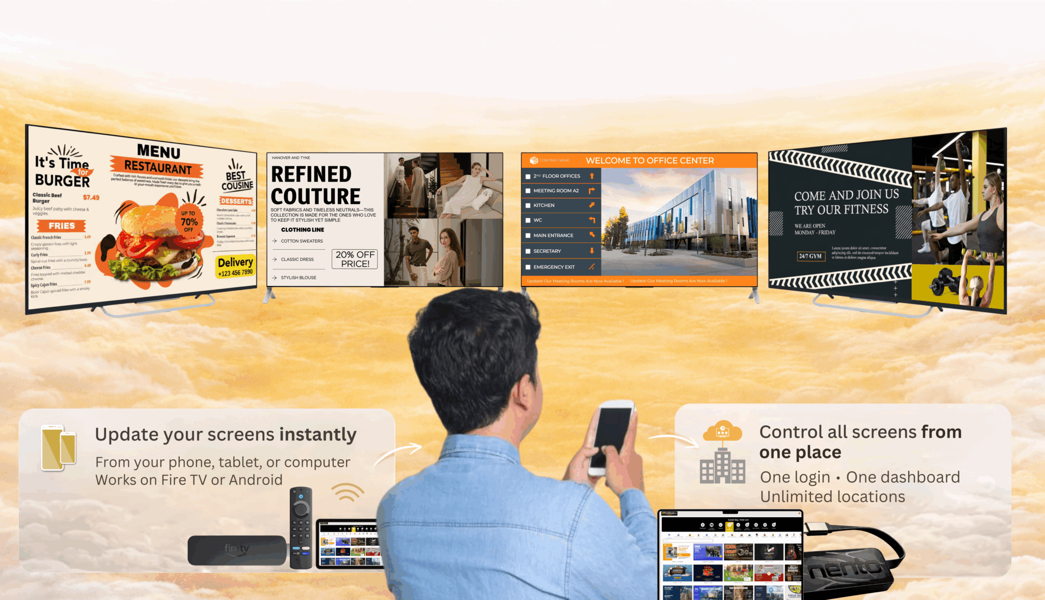 Free Digital Signage Software | Start For Free Today